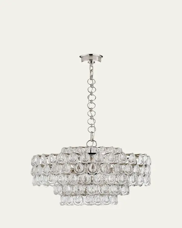 VISUAL COMFORT & CO. Liscia Chandelier Aerin - Nickel