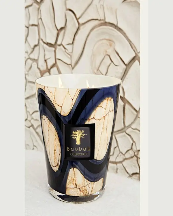 BAOBAB COLLECTION Stones Lazuli Candle, 4