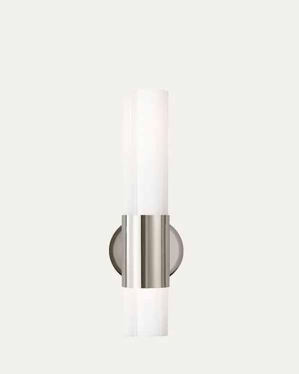 VISUAL COMFORT & CO. Penz Medium Cylindrical Sconce Aerin - Silver