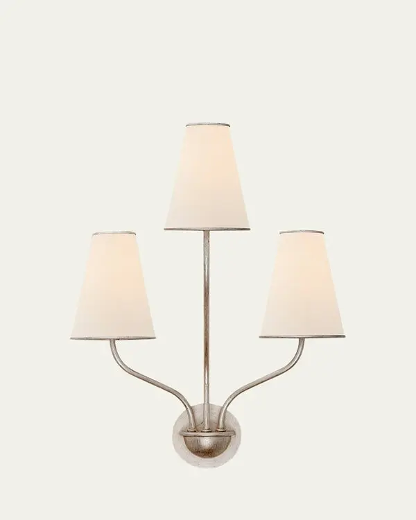 VISUAL COMFORT & CO. Montreuil Small Wall Sconce Aerin - Silver
