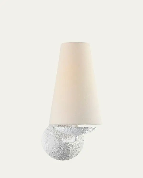 VISUAL COMFORT & CO. Fontaine Single Sconce Aerin - White