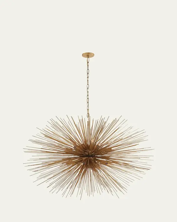 VISUAL COMFORT & CO. Strada Large Oval Chandelier Kelly Wearstler