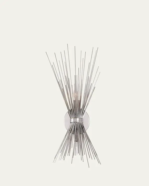 VISUAL COMFORT & CO. Strada Small Sconce Kelly Wearstler - Polished Nickel