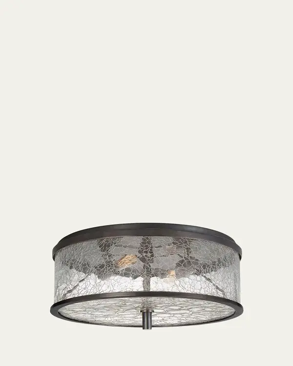VISUAL COMFORT & CO. Liaison Medium Flush Mount Kelly Wearstler - Bronze
