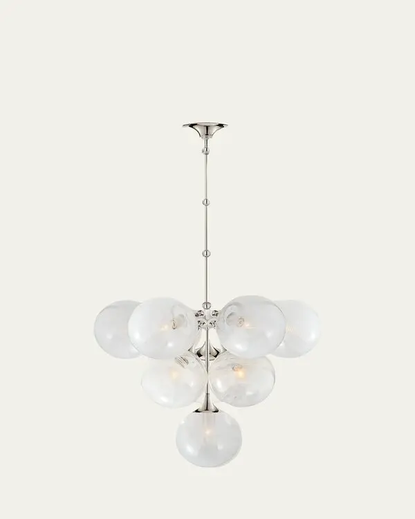 VISUAL COMFORT & CO. Cristol Tiered Chandlier Aerin