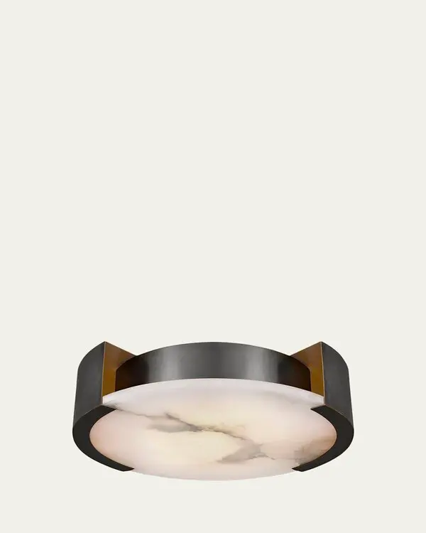 VISUAL COMFORT & CO. Melange Large Flush Mount Kelly Wearstler - Bronze
