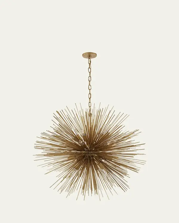 VISUAL COMFORT & CO. Strada Large Round Chandelier Kelly Wearstler - Gold