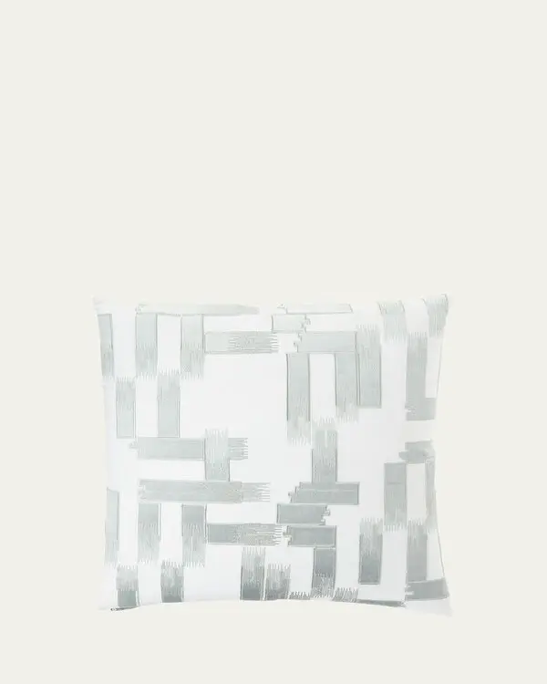 LILI ALESSANDRA Milo Unquilted Square Pillow - Aquamarine