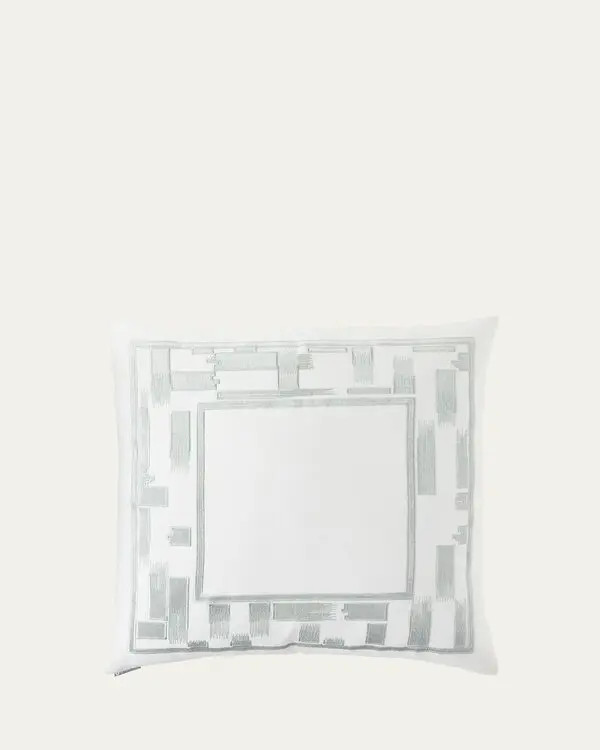 LILI ALESSANDRA Capri European Pillow - Aquamarine