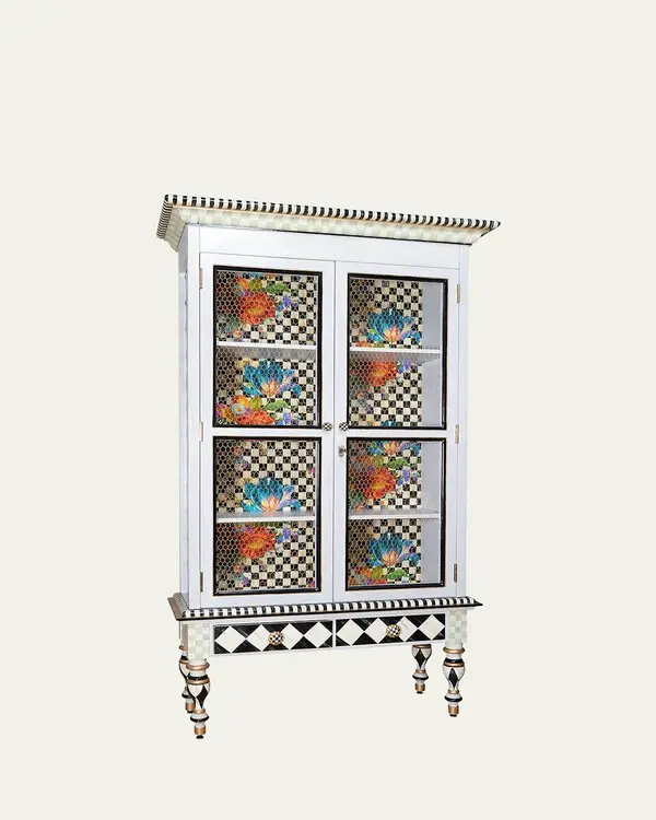MACKENZIE-CHILDS Flower Market Cabinet