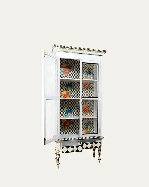 MACKENZIE-CHILDS Flower Market Cabinet