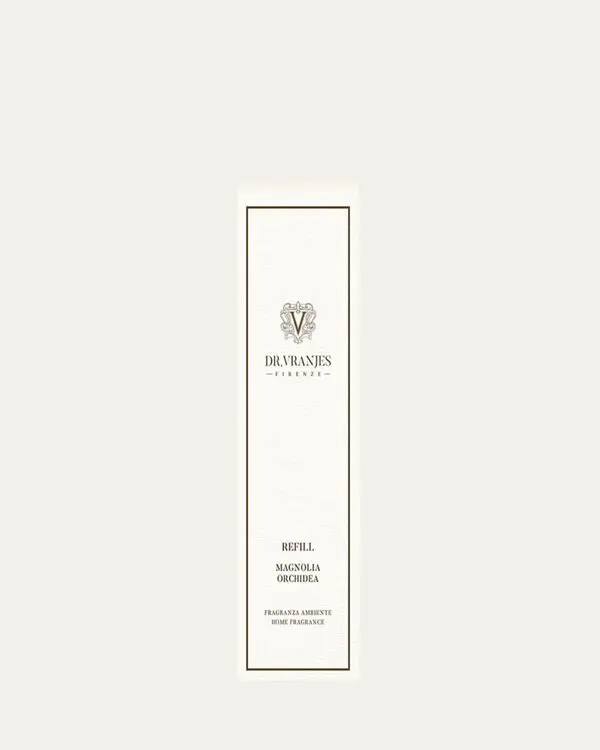 DR. VRANJES FIRENZE Magnolia Orchidea Refill Plastic Bottle Home Fragrance, 17 Oz