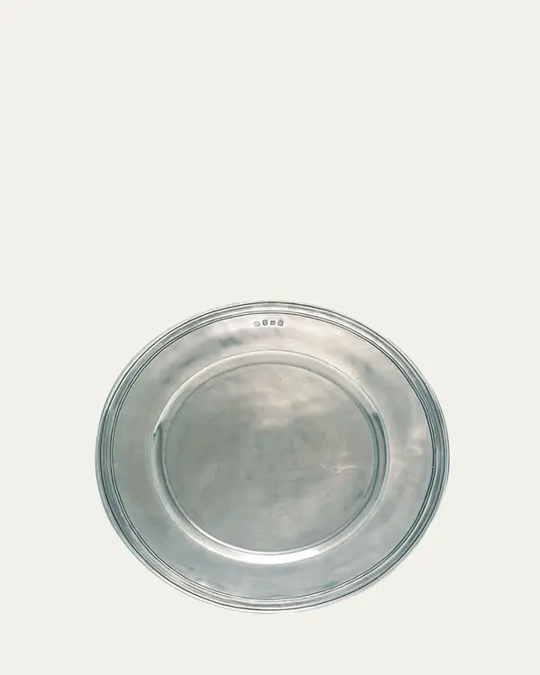 MATCH Scribed Rim Large Charger Plate