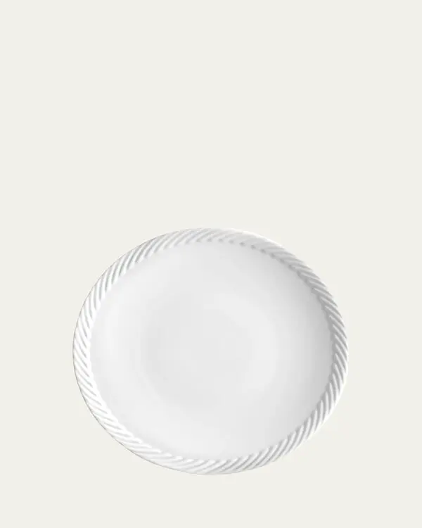L'Objet Corde Salad/dessert Plate - White