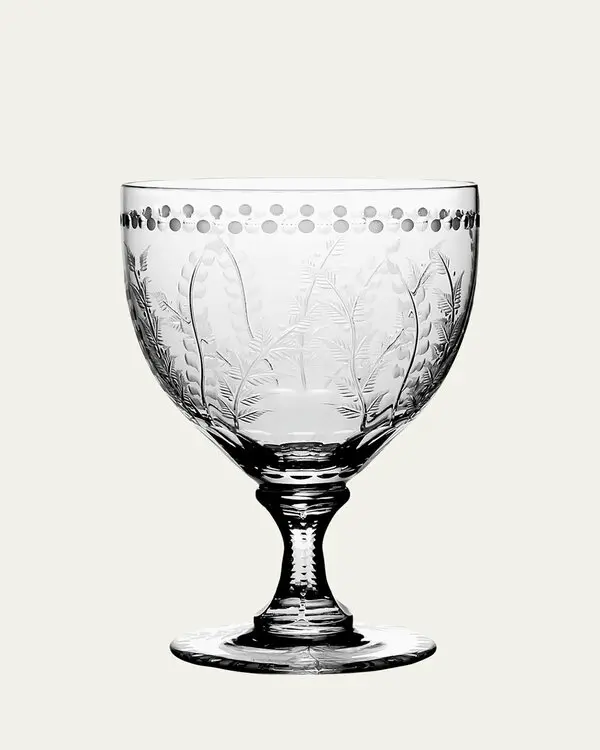 WILLIAM YEOWARD CRYSTAL Fern Goblet