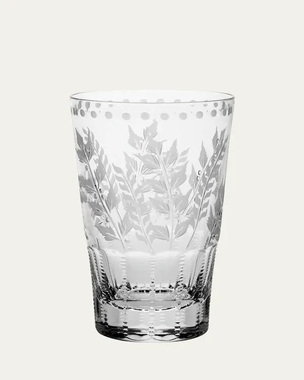 WILLIAM YEOWARD CRYSTAL Fern Tumbler Highball
