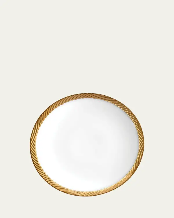 L'Objet Corde Gold-rim Soup Bowl