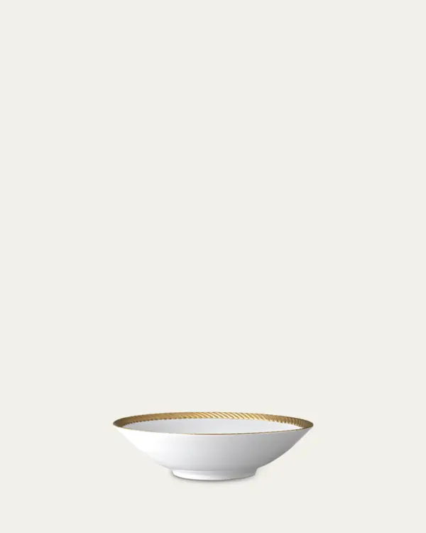 L'Objet Corde Gold-rim Soup Bowl