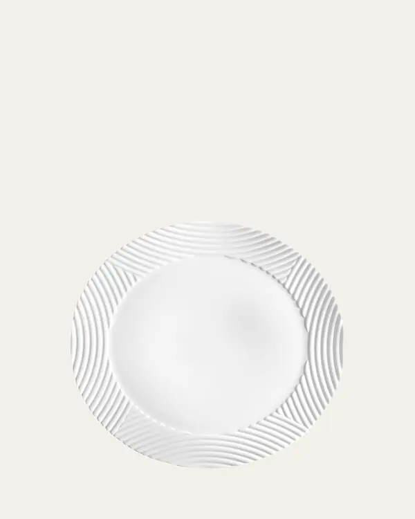 L'Objet Corde Wide-rim Charger - White