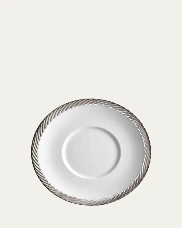 L'Objet Corde Saucer - White/silver