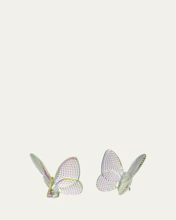 THE MARTHA, BY BACCARAT 2.5" Lucky Crystal Diamante Butterfly