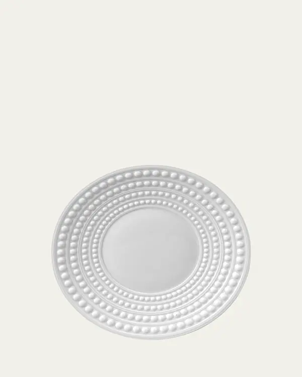 L'Objet Perlee Saucer - White