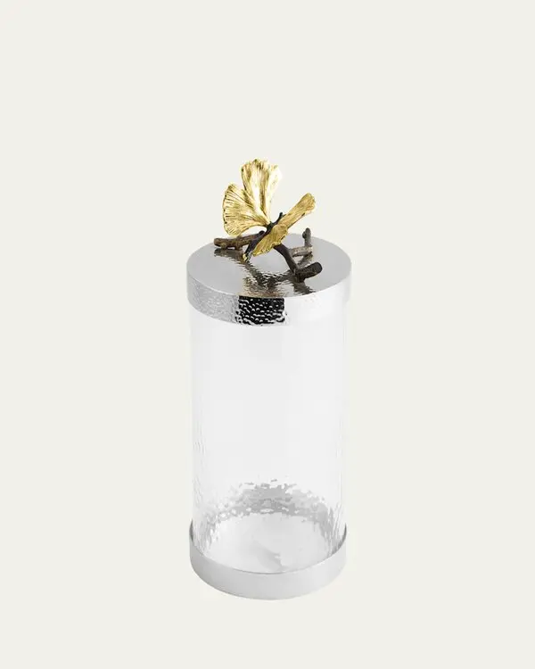 Michael Aram Butterfly Ginkgo Canister, Medium - Clear