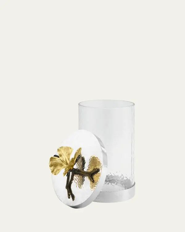 Michael Aram Butterfly Ginkgo Canister, Small - Clear