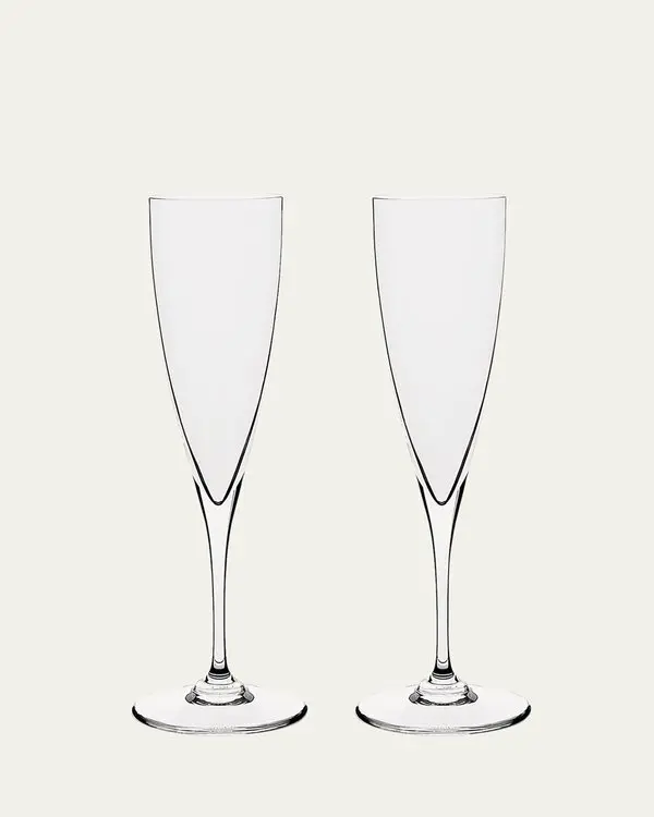 THE MARTHA, BY BACCARAT Dom Perignon Champagne Flutes, Set Of Two
