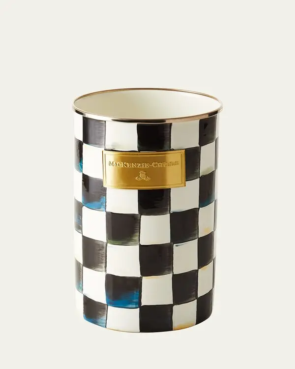 MACKENZIE-CHILDS Courtly Check Utensil Holder