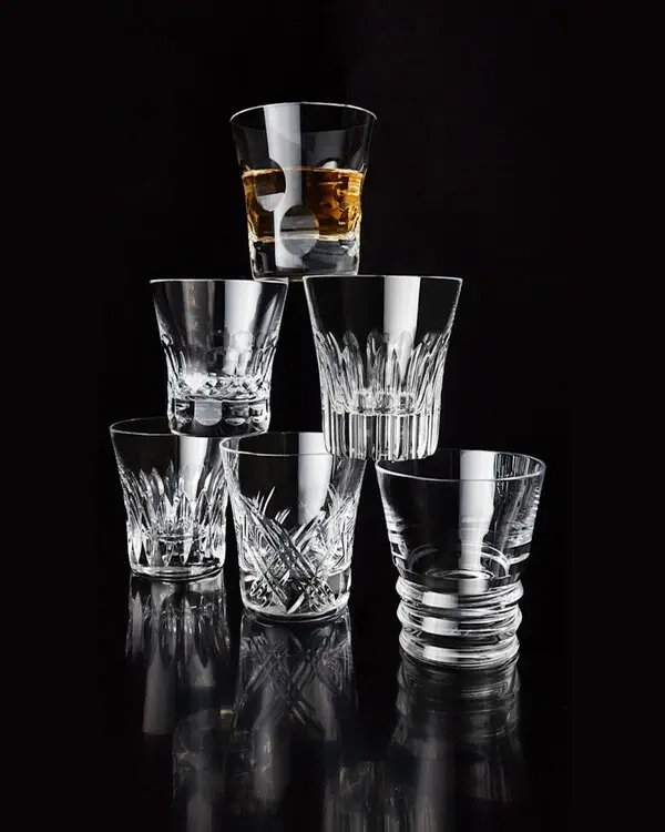 THE MARTHA, BY BACCARAT Everyday Assorted Old Fashion Tumblers, Set Of 6