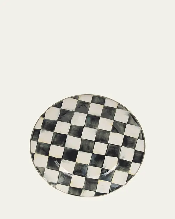 MACKENZIE-CHILDS Courtly Check Dinner Plate