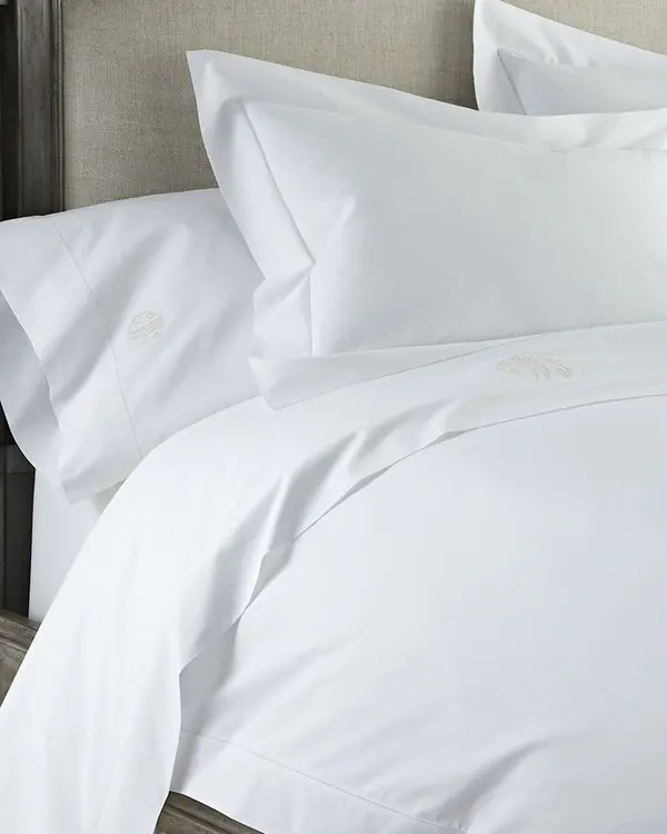 MATOUK Positano Hemstitch - White
