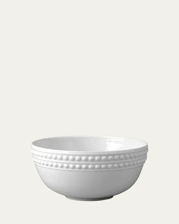 L'Objet Perlee Cereal Bowl - White