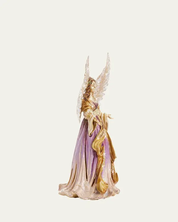 JAY STRONGWATER Renaissance Angel Musical Figurine