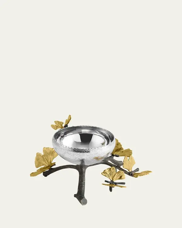 Michael Aram Butterfly Ginkgo Nut Dish - Bronze