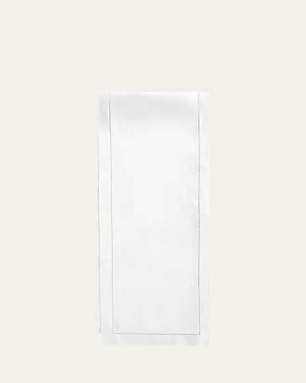 SFERRA Festival Table Runner, 15" X 90 - White