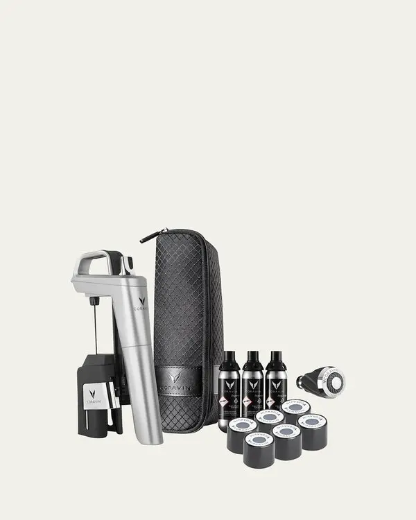 CORAVIN Model Six+ Wine Preservation System - Silver