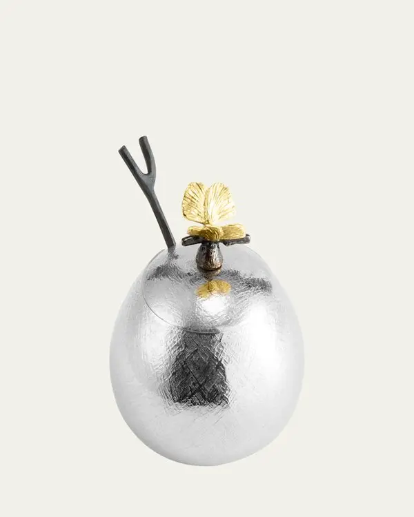 Michael Aram Butterfly Ginkgo Pot With Spoon