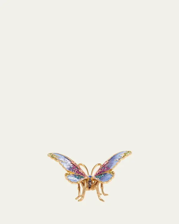 JAY STRONGWATER Large Butterfly Figurine