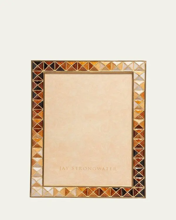 JAY STRONGWATER Pyramid Frame, 5" X 7
