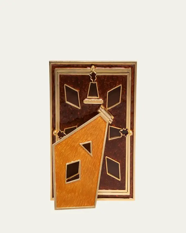 JAY STRONGWATER Pyramid Frame, 5" X 7