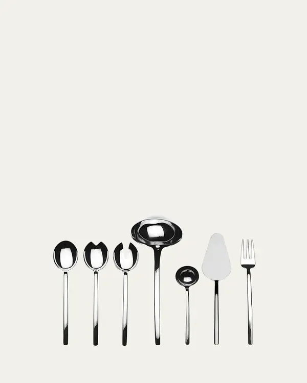 MEPRA Due 7-piece Full Serving Set - Black