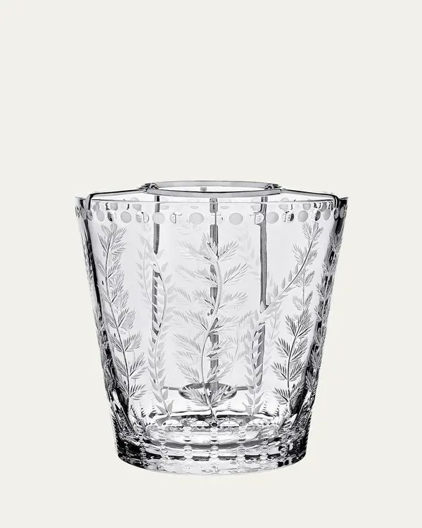 WILLIAM YEOWARD CRYSTAL Fern Champagne Bucket - Clear