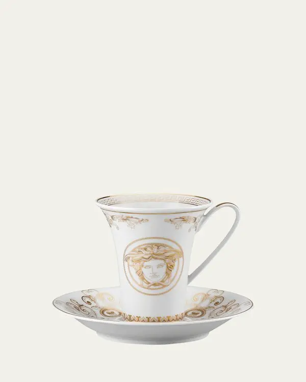Versace Medusa Gala Coffee Cup & Saucer