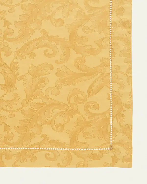 SFERRA Acanthus Jacquard Tablecloth 70" X 162