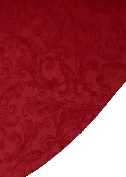 SFERRA Acanthus Jacquard Round Tablecloth