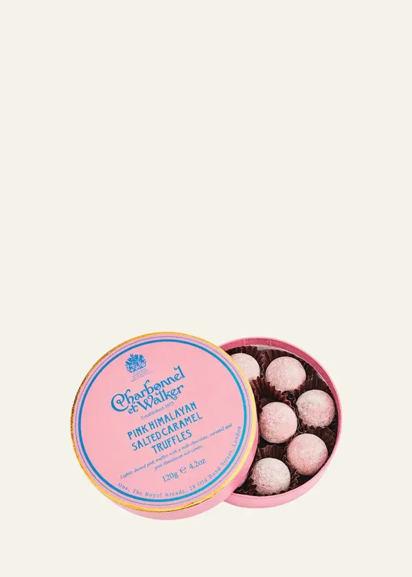 CHARBONNEL ET WALKER Pink Himalayan Salted Caramel Truffles