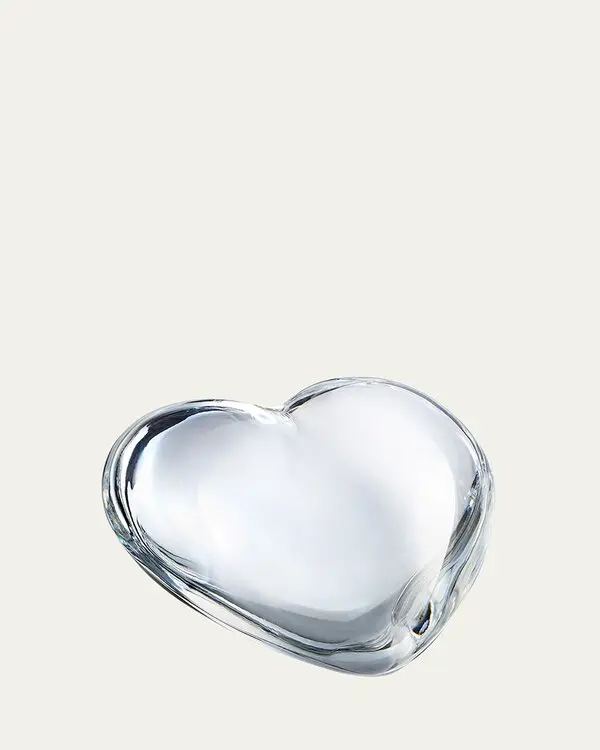 THE MARTHA, BY BACCARAT Puffed Heart - Clear