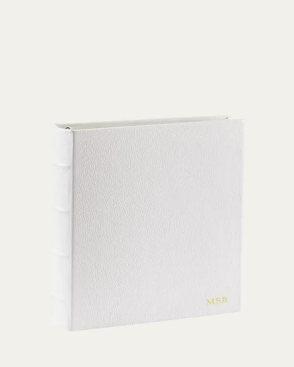 GRAPHIC IMAGE Large Clear Pocket Leather Photo Album